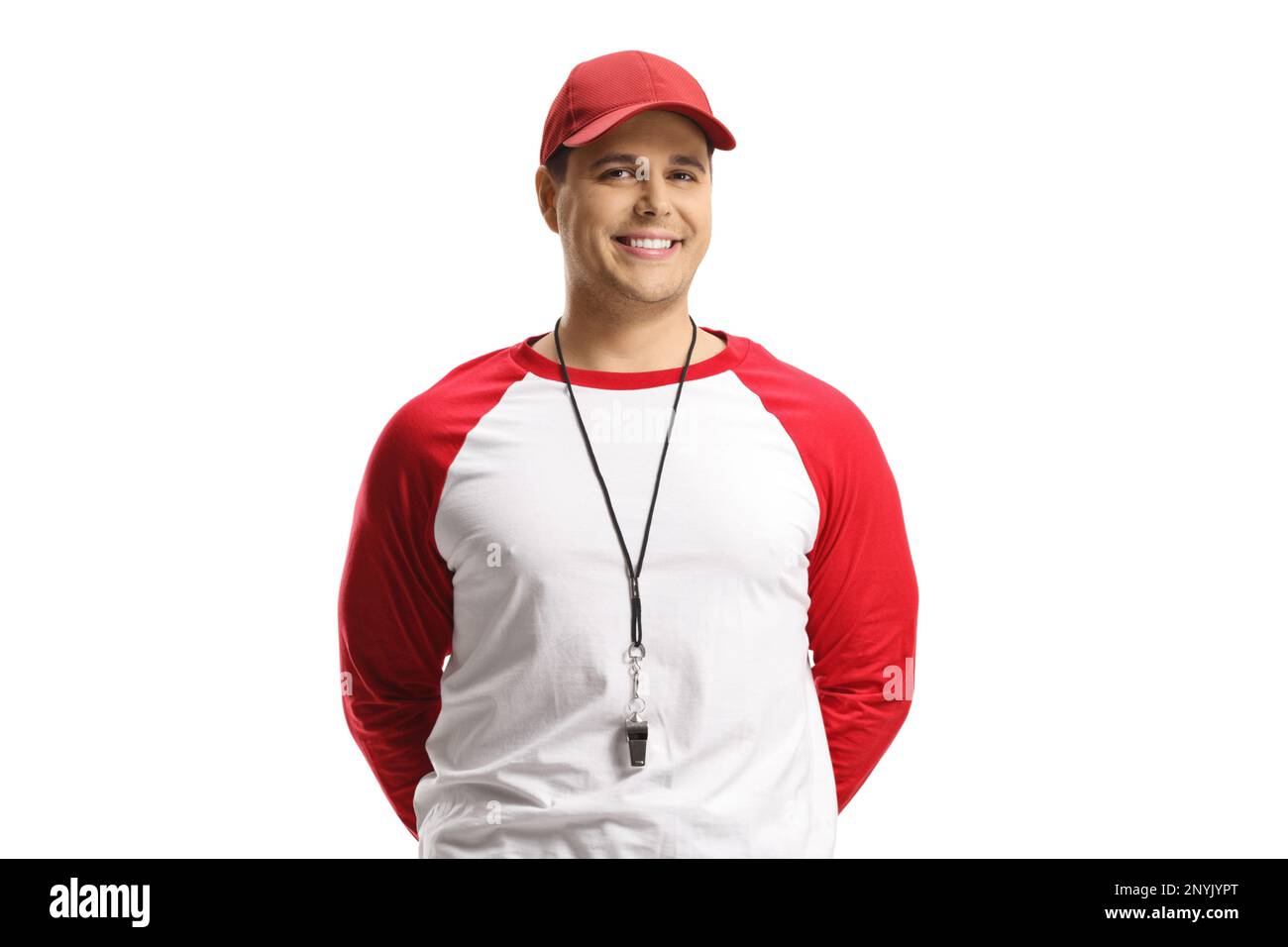 Male sports coach expression cap hi-res stock photography and images ...