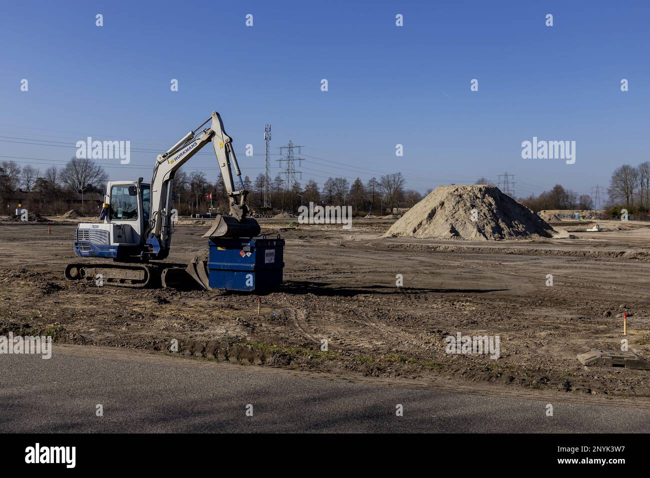 OIRSCHOT - Undeveloped site for a future residential area. The province ...