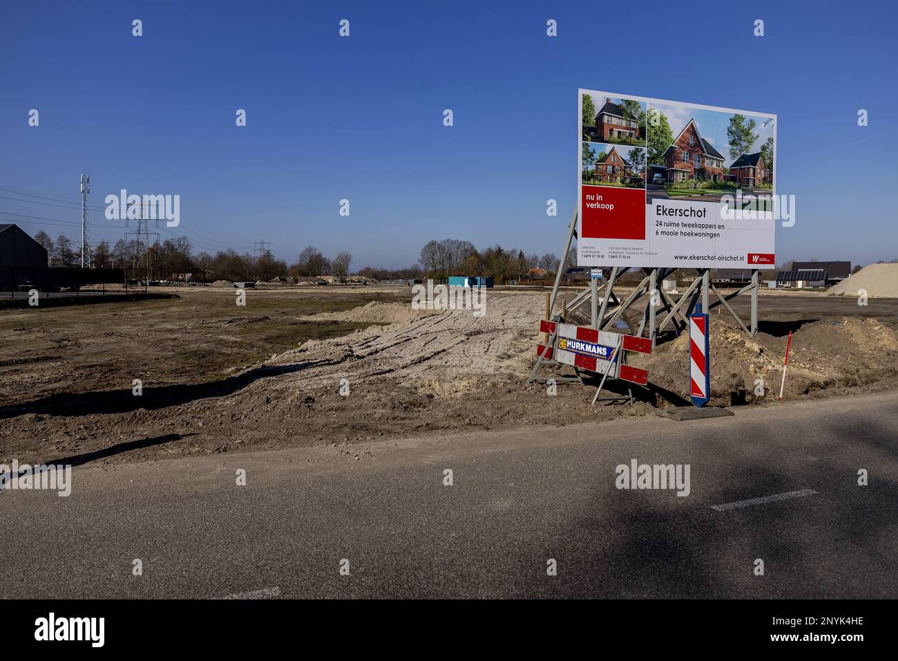 OIRSCHOT - Undeveloped site for a future residential area. The province ...
