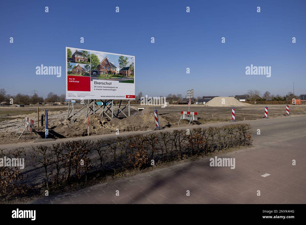 OIRSCHOT - Undeveloped site for a future residential area. The province ...