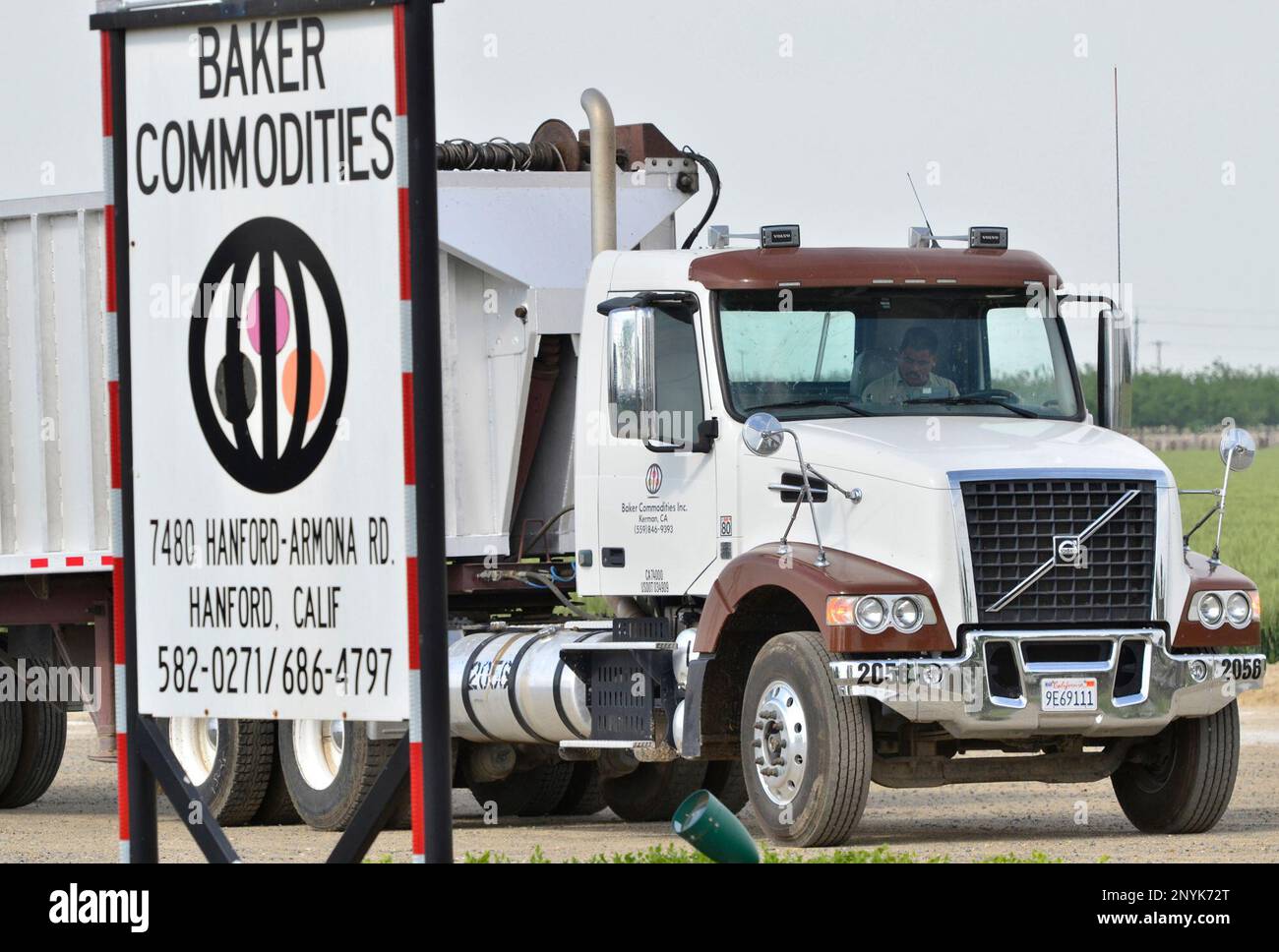 FILE - This April 24, 2012 file photo shows a truck entering Baker ...