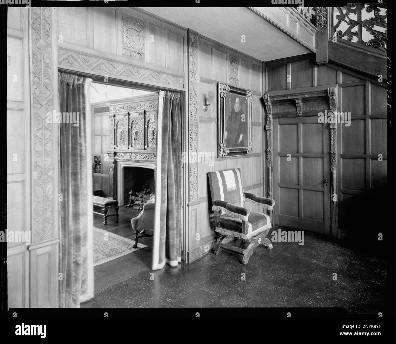 Virginia House, Great Hall, Richmond, Henrico County, Virginia ...