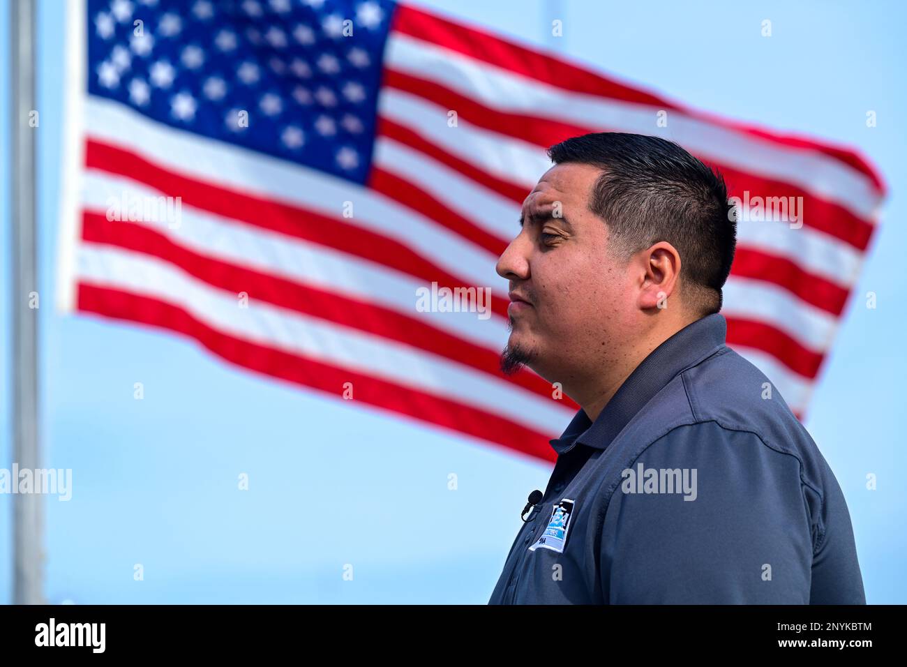 Alex Parra, a littoral combat ship combat system analyst of Naval ...
