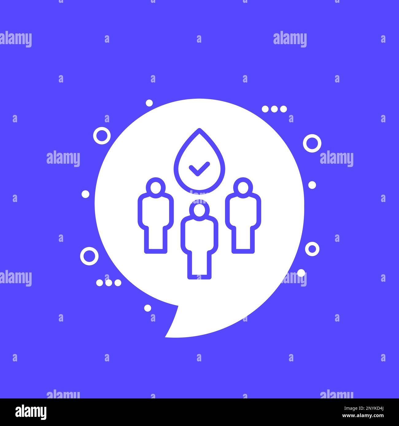 Access to drinking water Stock Vector Images - Alamy