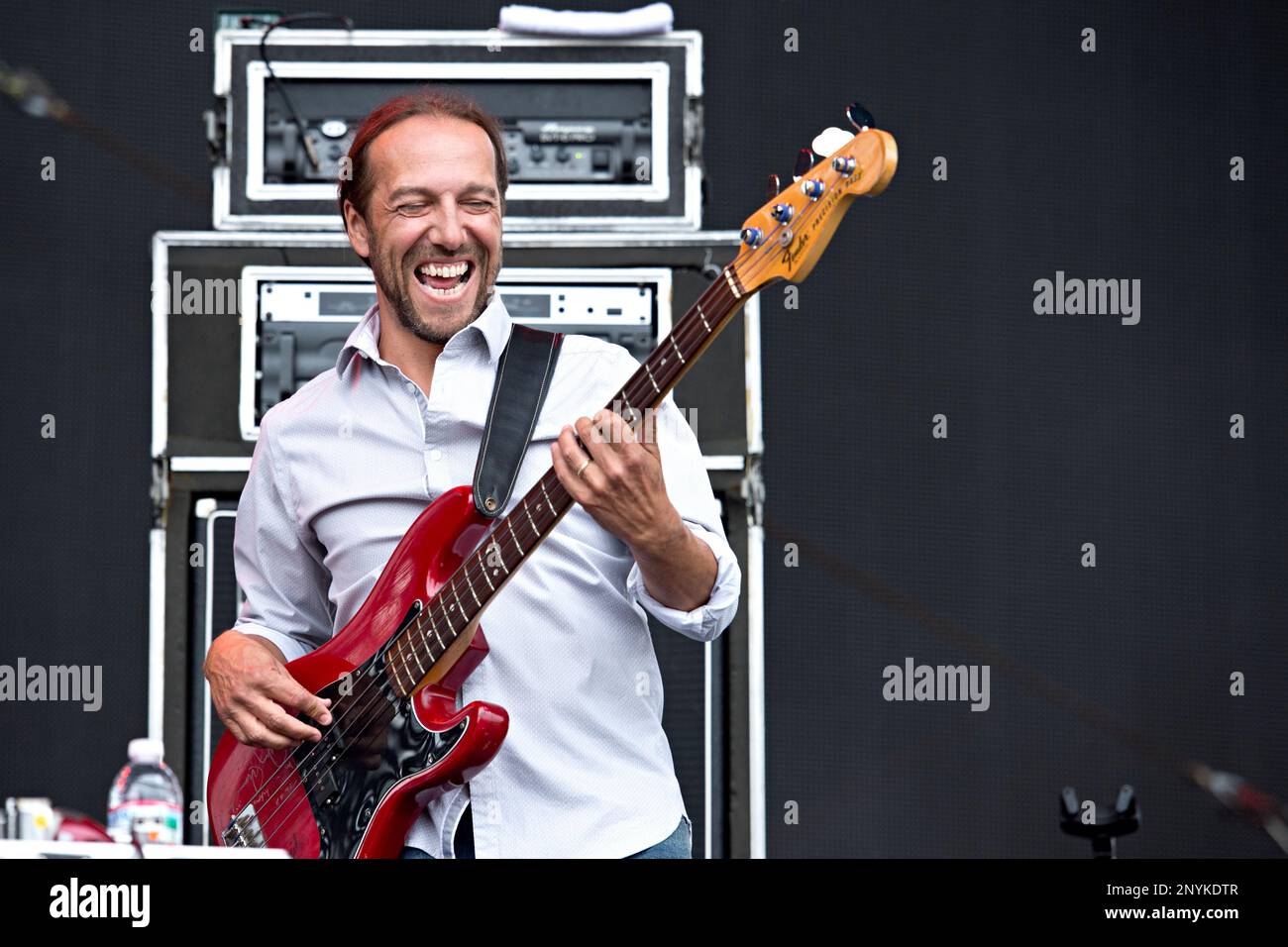 Todd Smallie of JJ Grey & Mofro perform during the Forecastle Music ...
