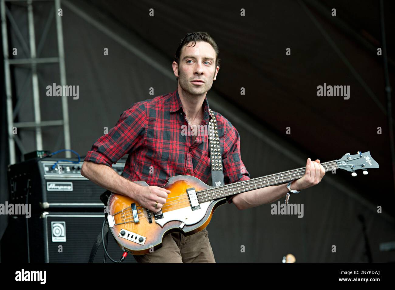 Jared Swilley of The Black Lips performs during the Forecastle Music ...