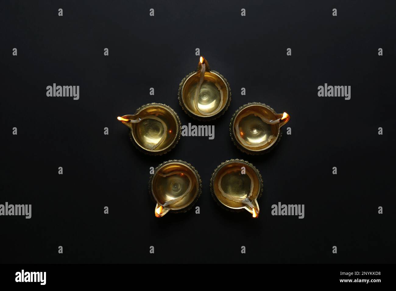 Diwali flat design hi-res stock photography and images - Alamy