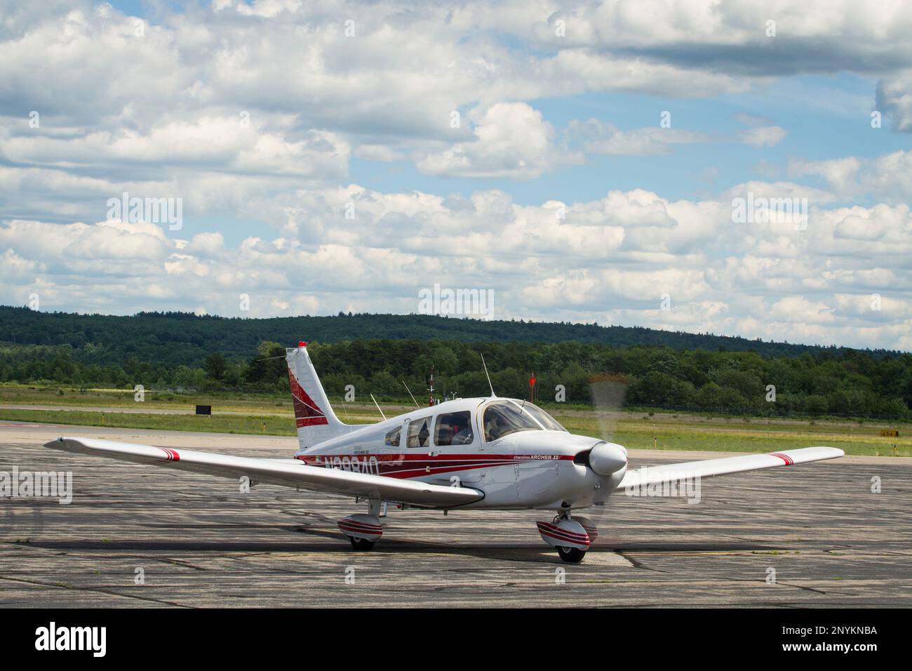In this Wednesday, June 21, 2017 photo, a Piper Aircraft Archer II ...