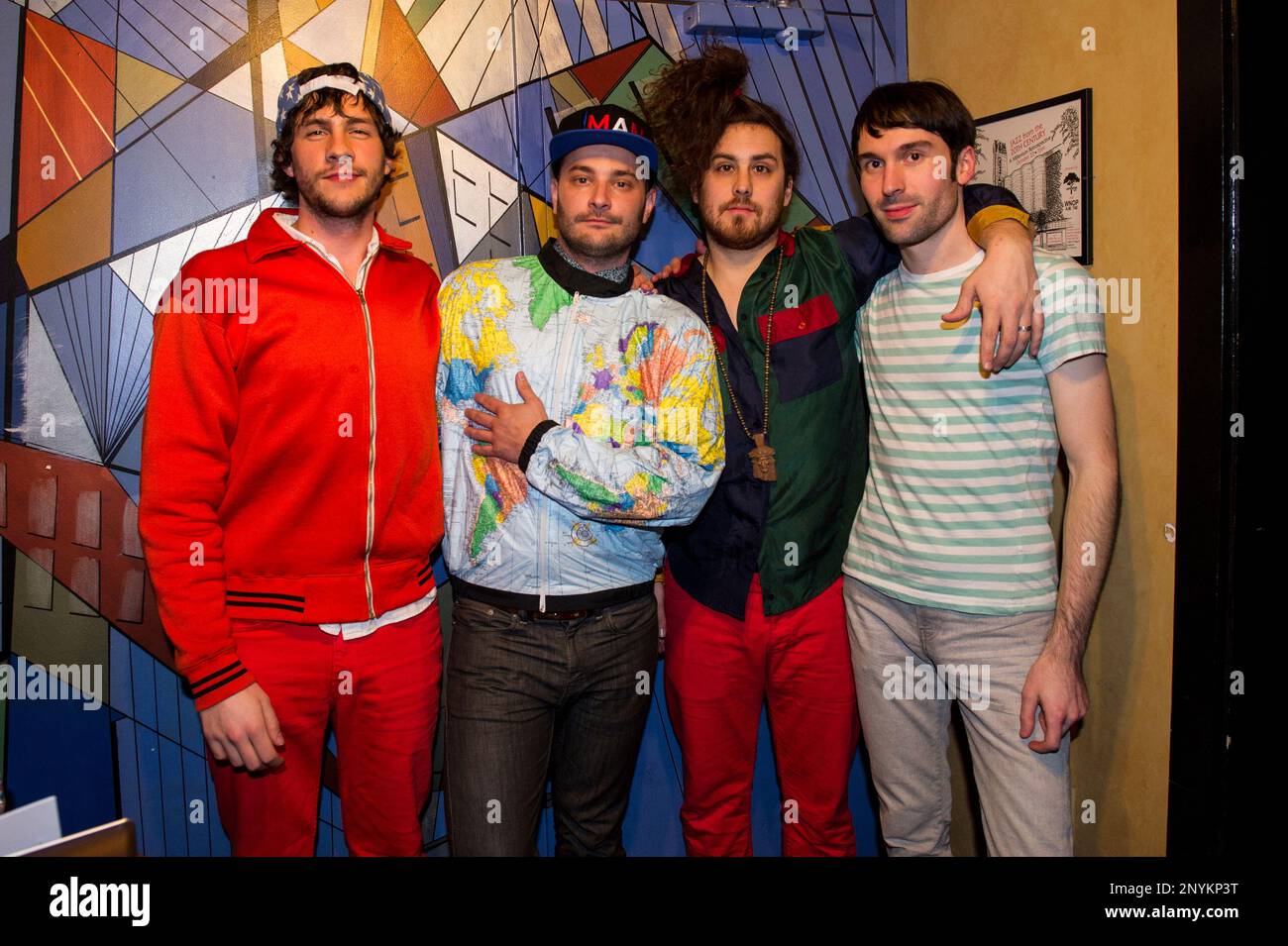 Daniel Zott, Joshua Epstein, Mike Higgins and Jon Visger of Dale ...