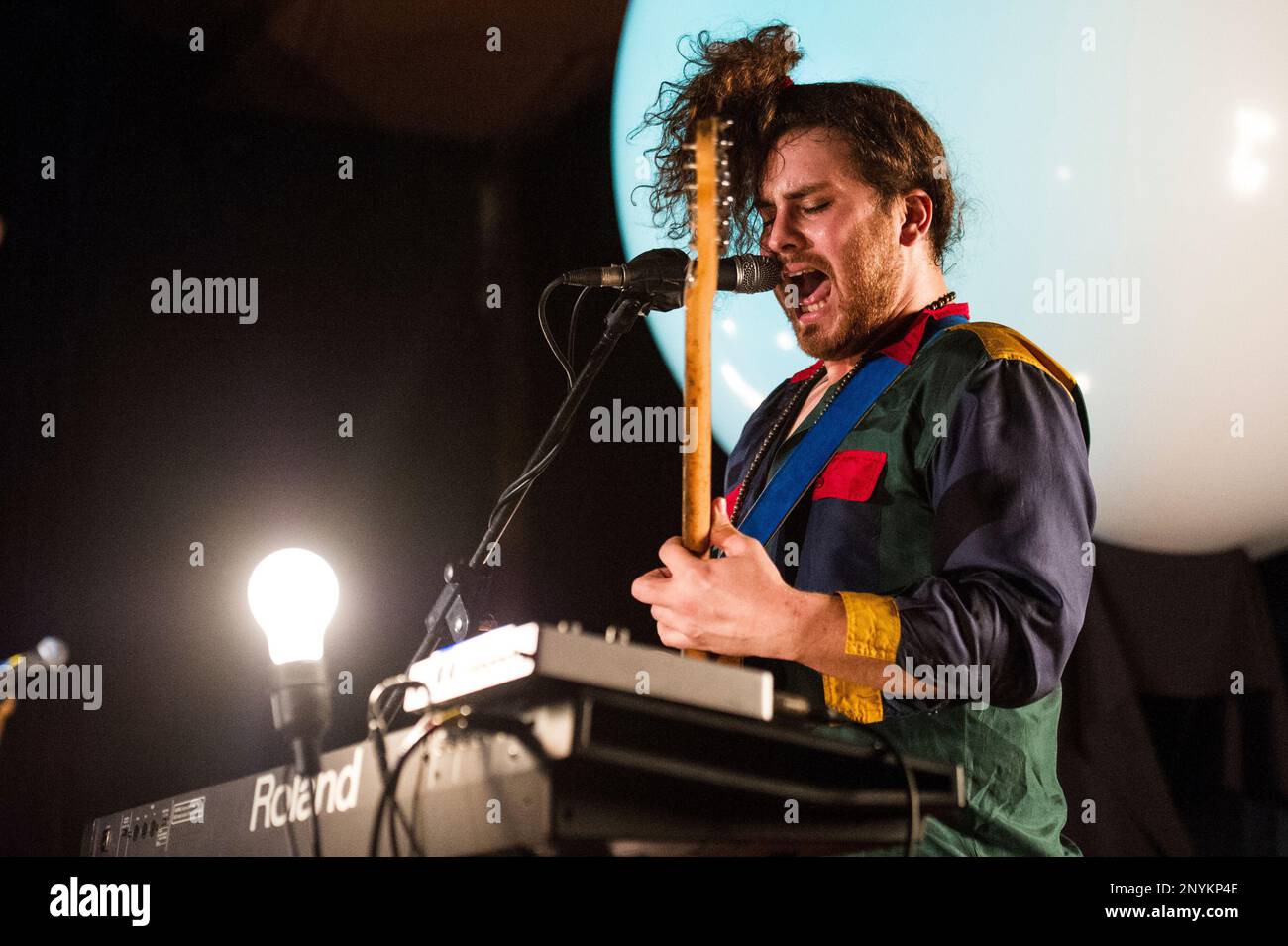 Daniel Zott of Dale Earnhardt Jr. Jr. performs at 20th Century Theater ...