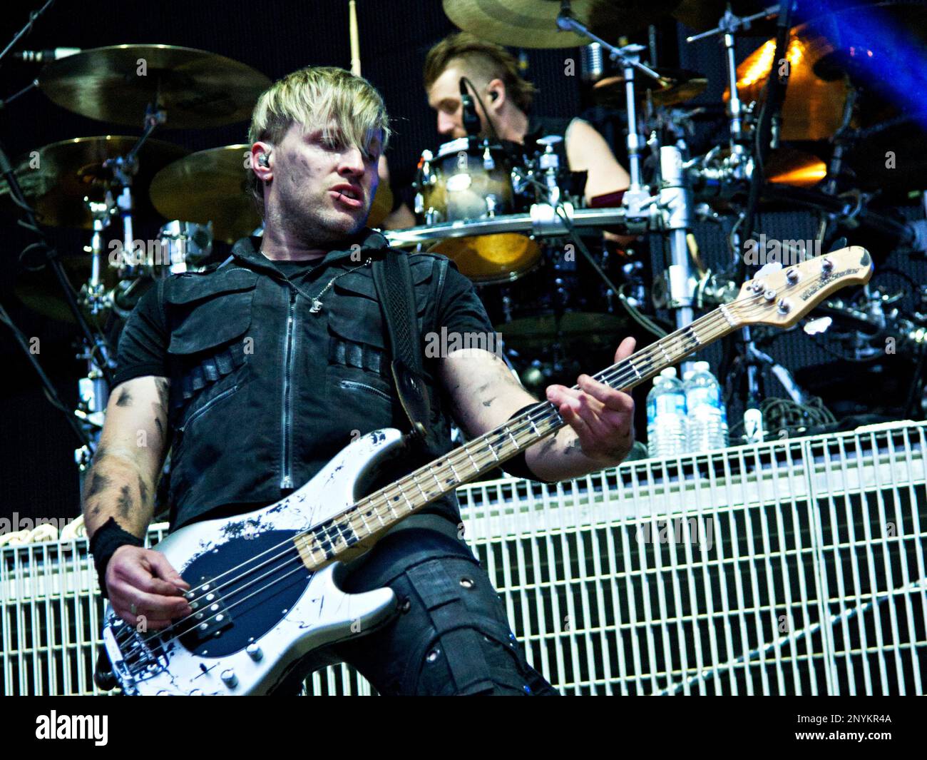 Brad Walst of Three Days Grace performs during the The Beale Street ...
