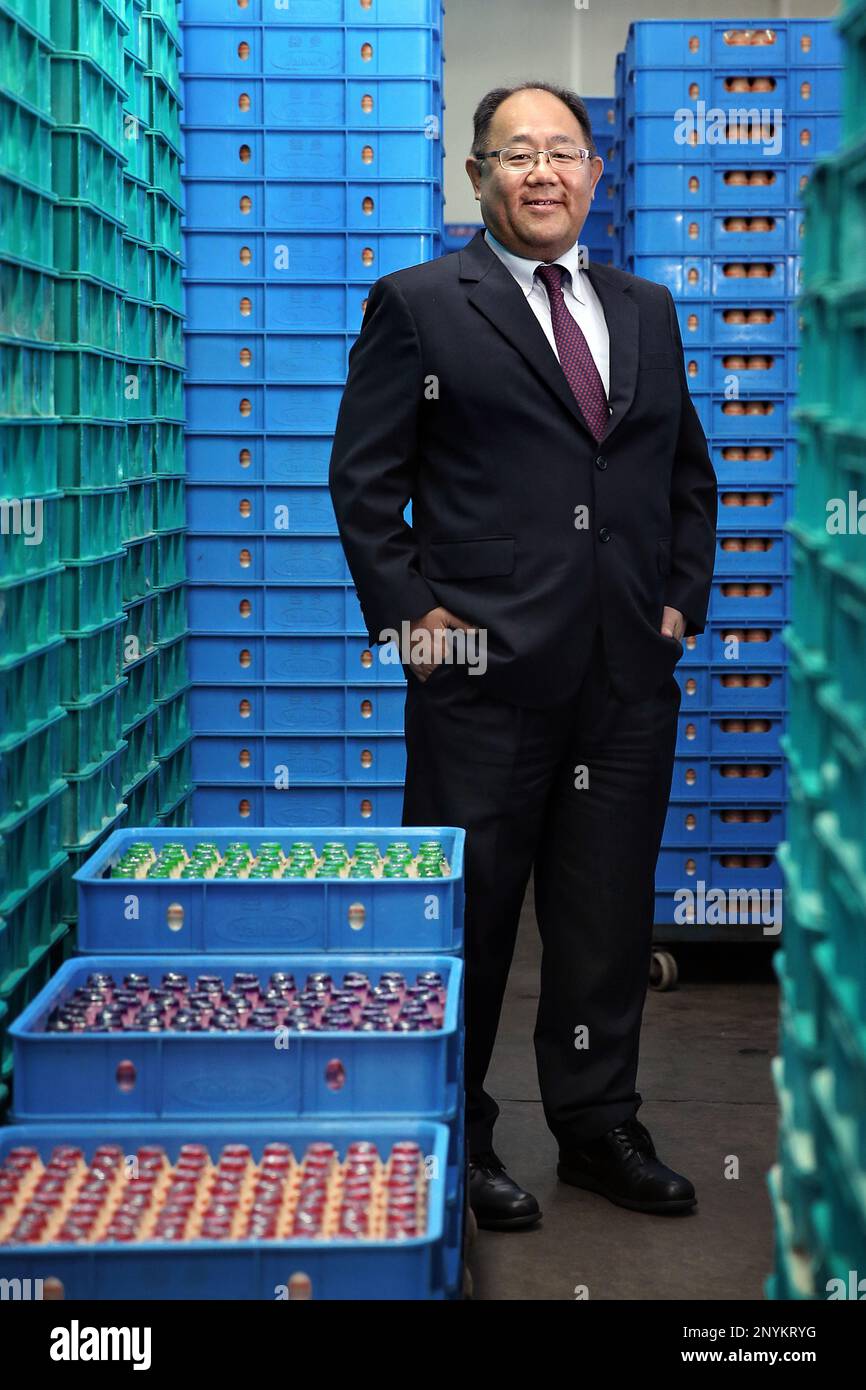 Yakult Singapore managing director Kiyotaka Sakurai at his Singapore's ...