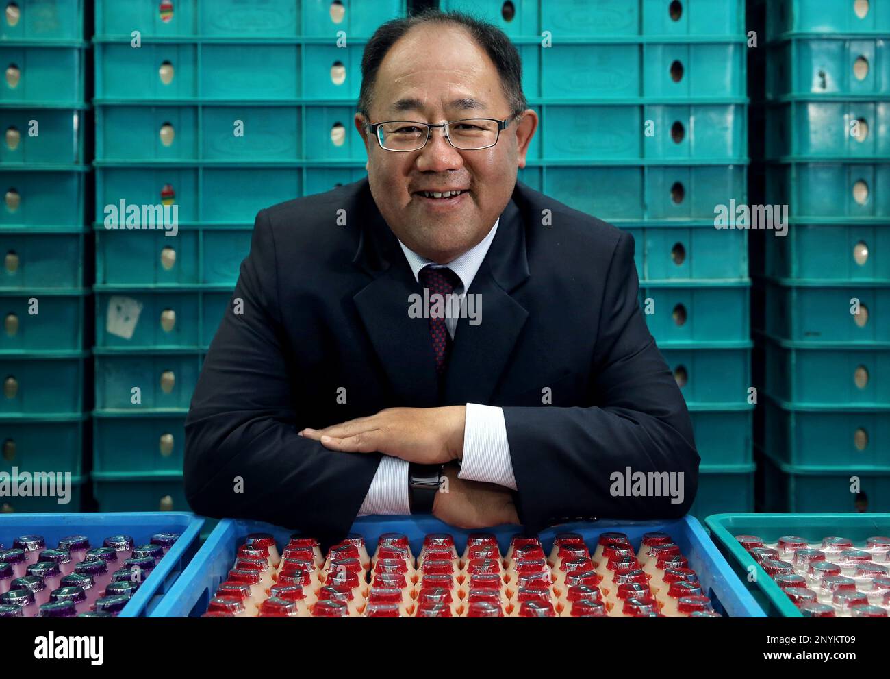 Yakult Singapore managing director Kiyotaka Sakurai at his Singapore's ...