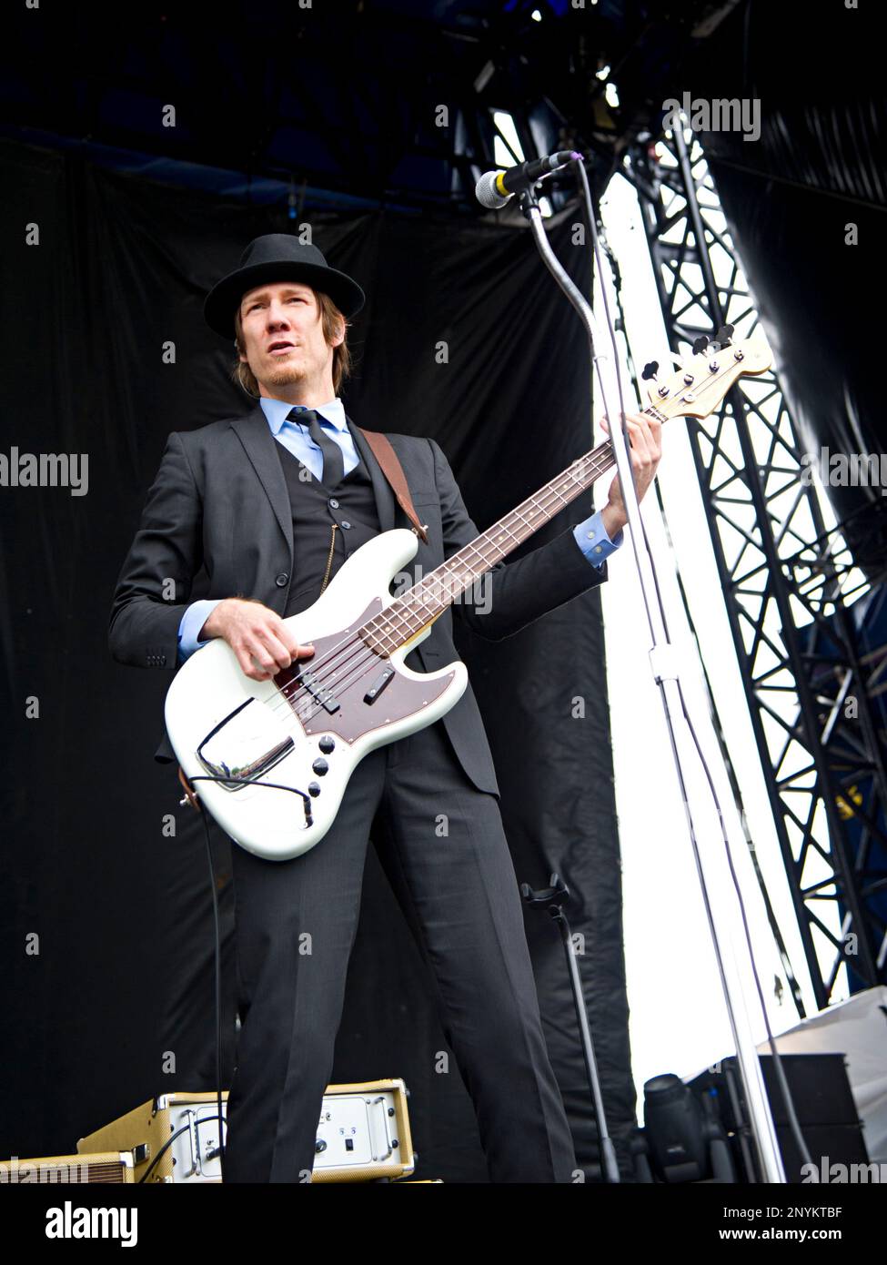 Nalle Colt of Vintage Trouble performs during the The Beale Street ...