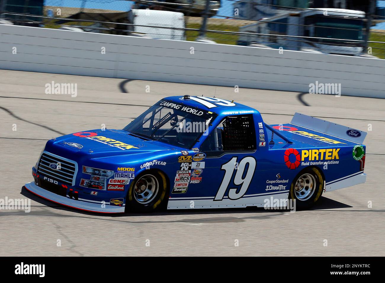 Austin Cindric, PIRTEK Ford F150 during practice for the NASCAR Truck ...