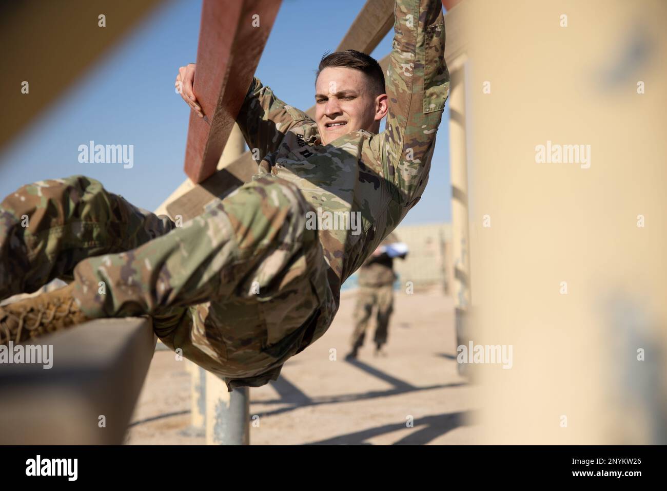 Capt. Nicolas Bauer, a judge advocate general officer, 1st Theater ...