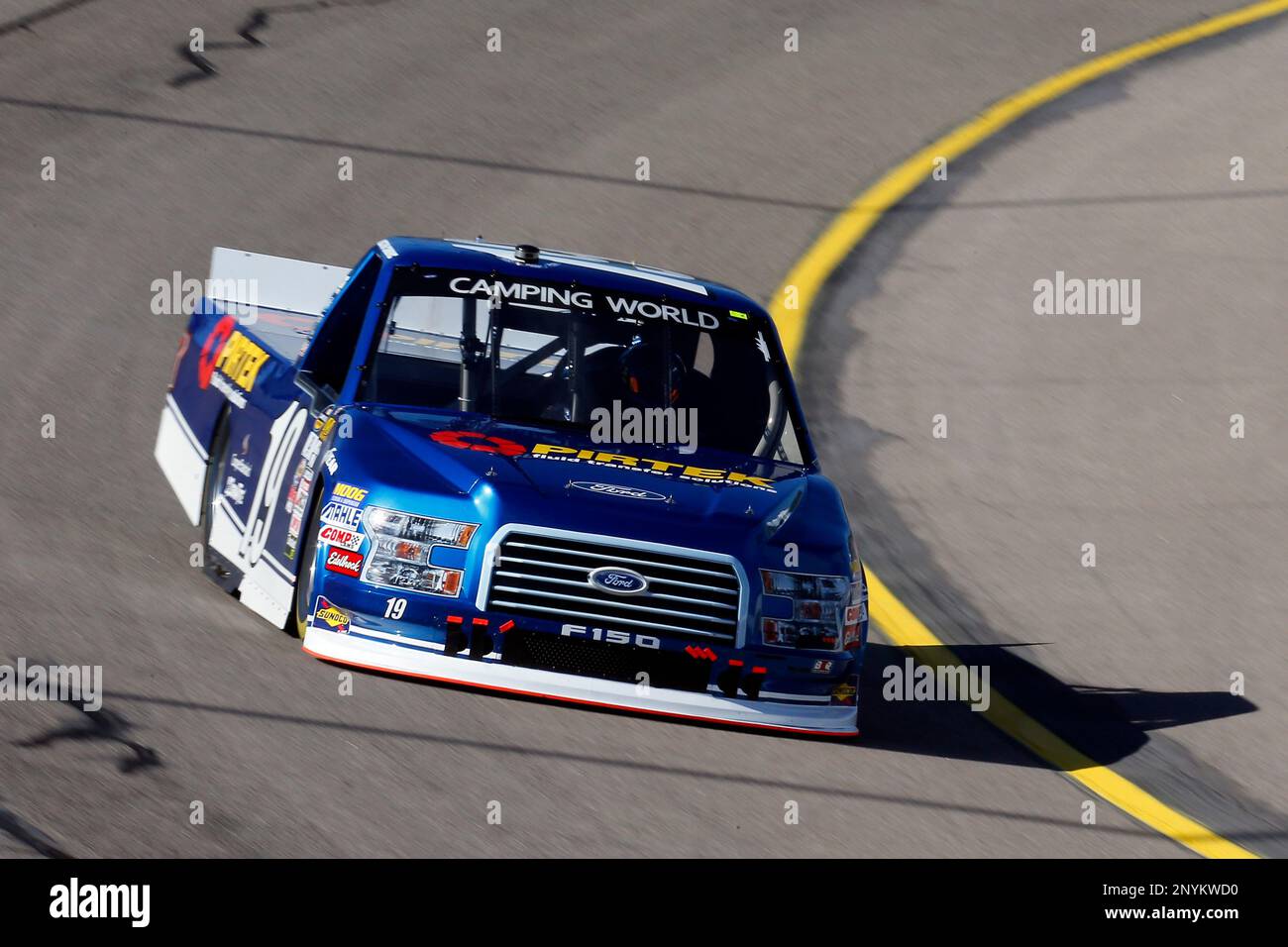 Austin Cindric, PIRTEK Ford F150 during practice for the NASCAR Truck ...