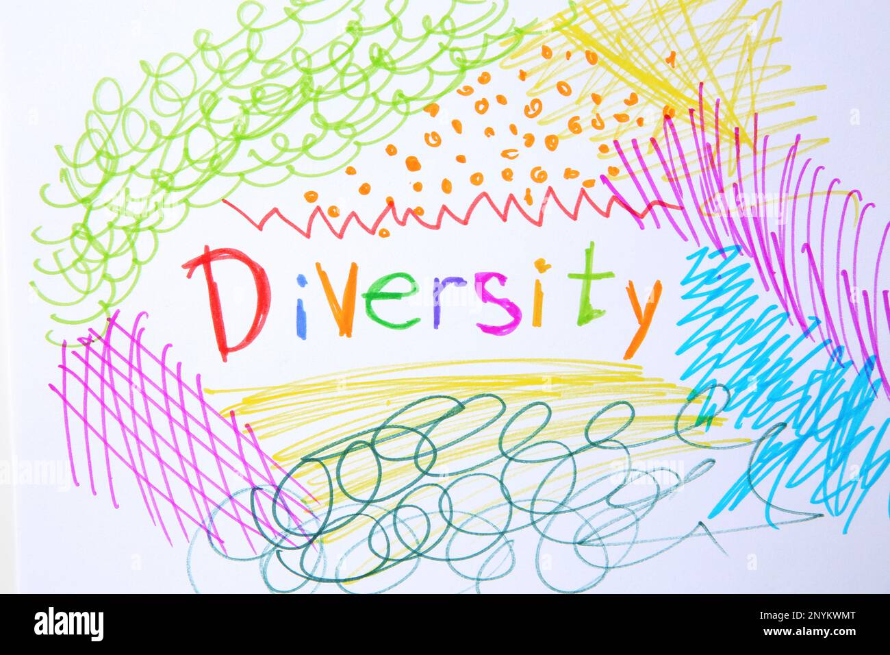 Marker scribbles on white hi-res stock photography and images - Alamy