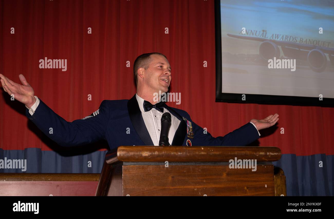 U.S. Air Force Chief Master Sgt. Michael Venning, 100th Air Refueling ...