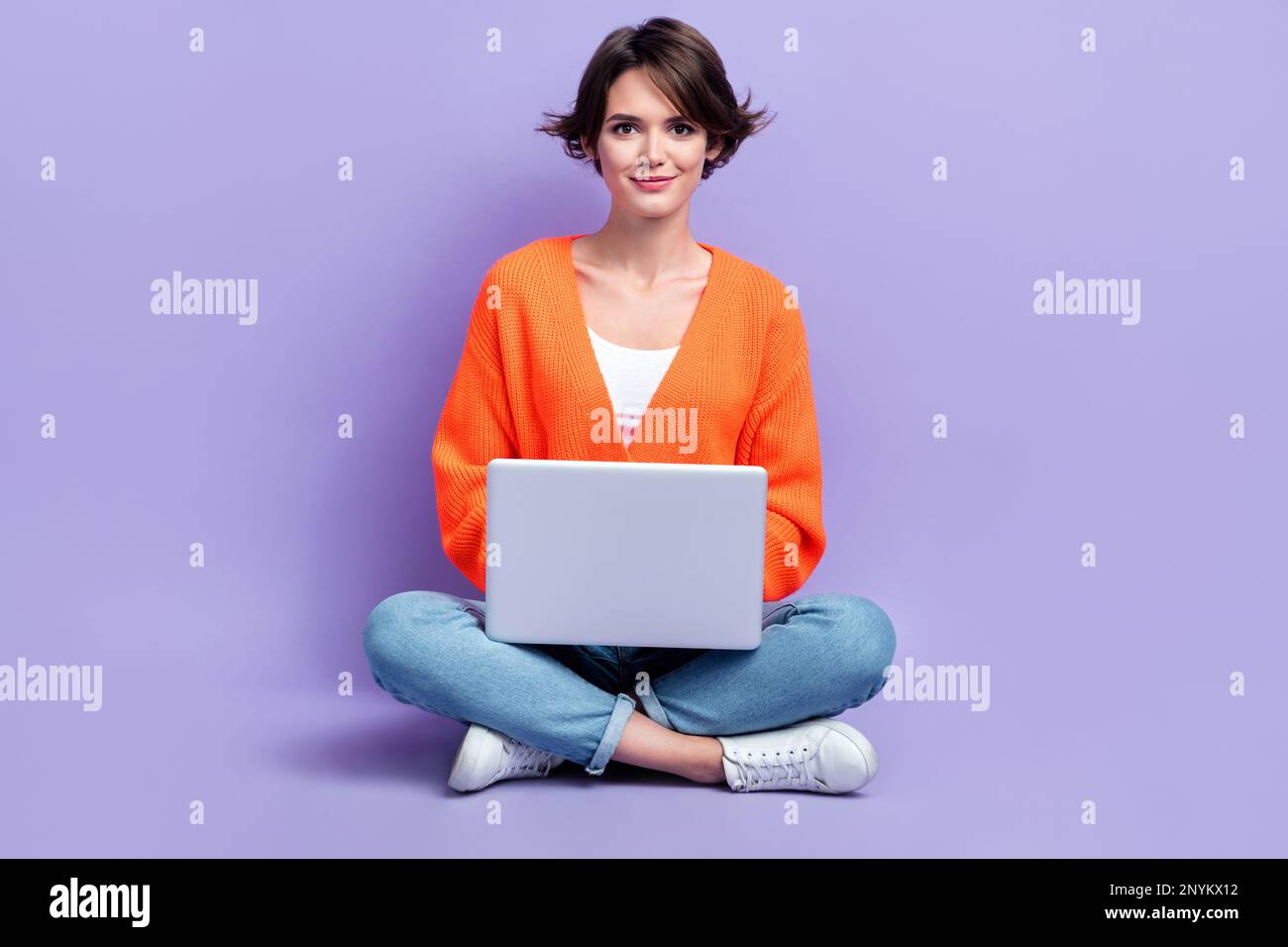 Full Body Length Cadre Of Confident Programmer Professional Python