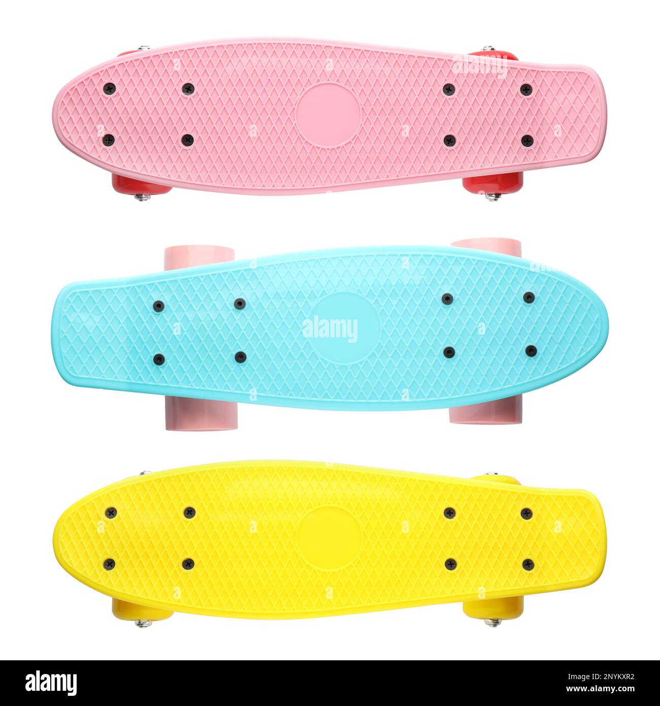 Colorful wheels on skateboards hi-res stock photography and images - Alamy