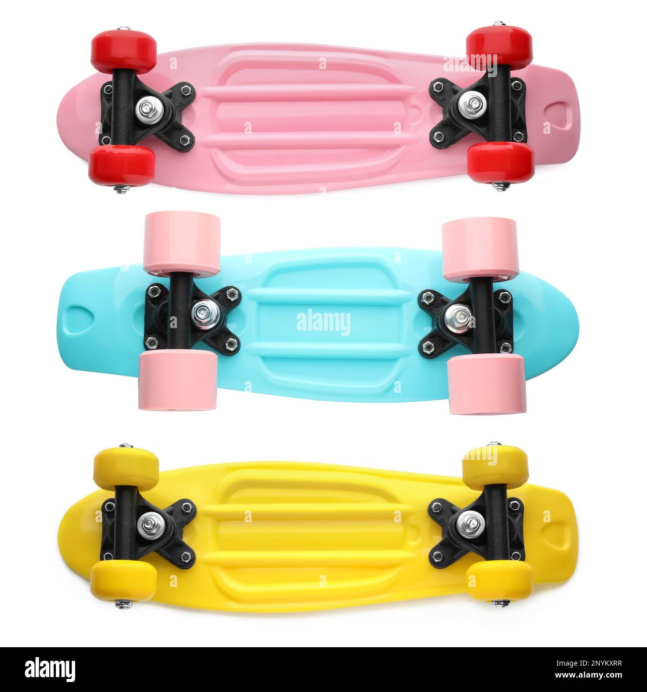 Colorful wheels on skateboards hi-res stock photography and images - Alamy