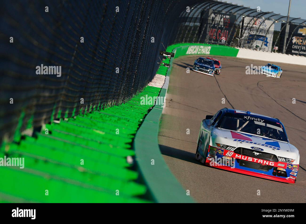 Ty Majeski (60), Brennan Poole (48), Matt Tifft (19), and Daniel Hemric ...