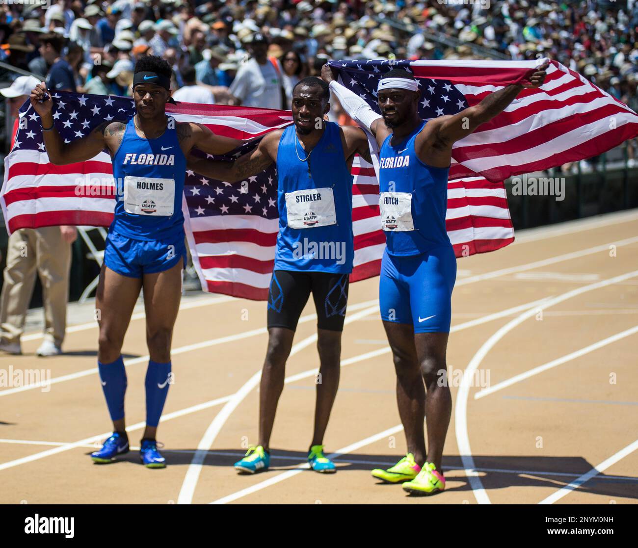 Jun 25, 2017 Sacramento, CA : Men's 400m Hurdles final top 3 to make ...