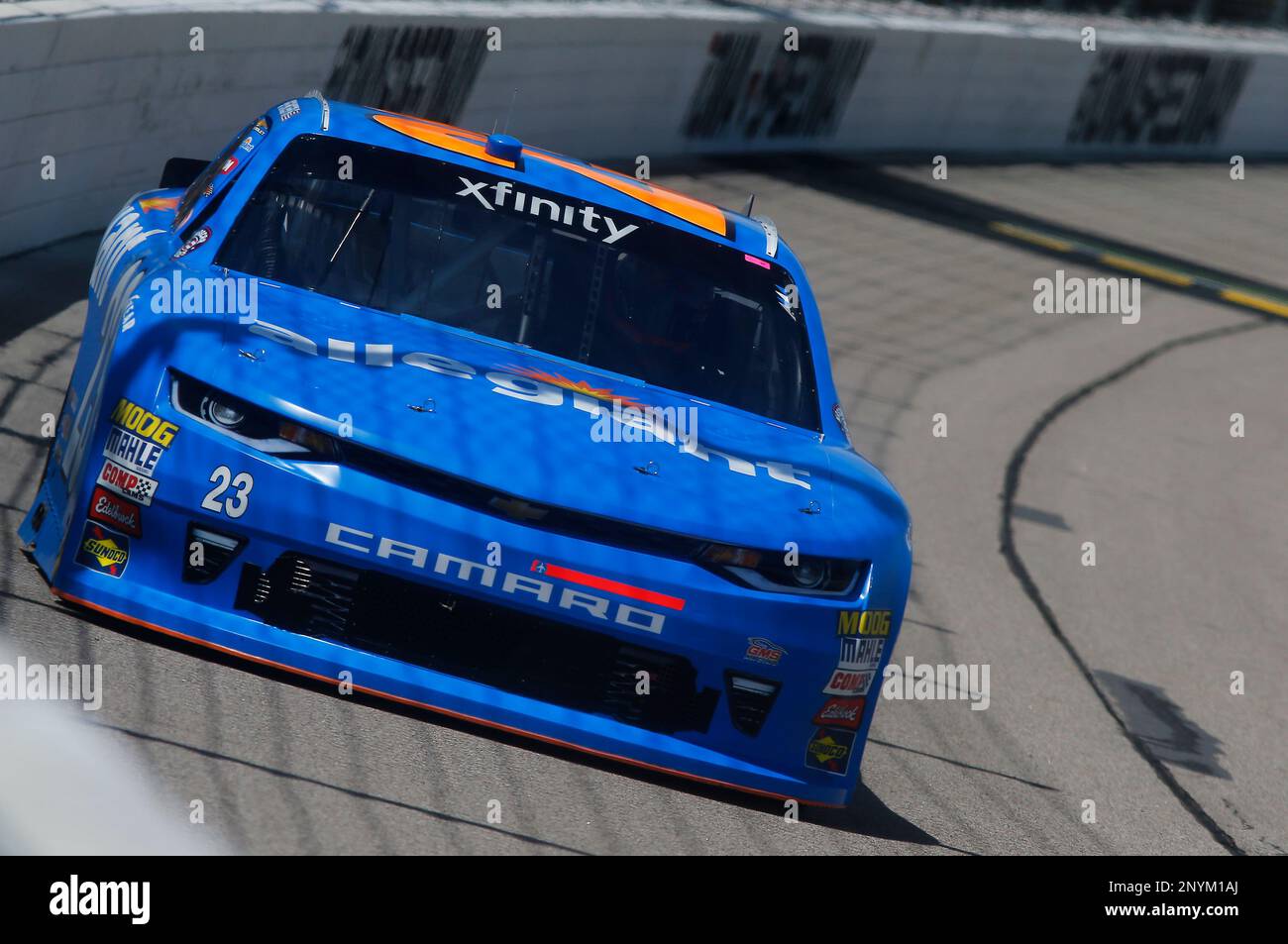 Spencer Gallagher, Allegiant Airlines Chevrolet Camaro during NASCAR ...