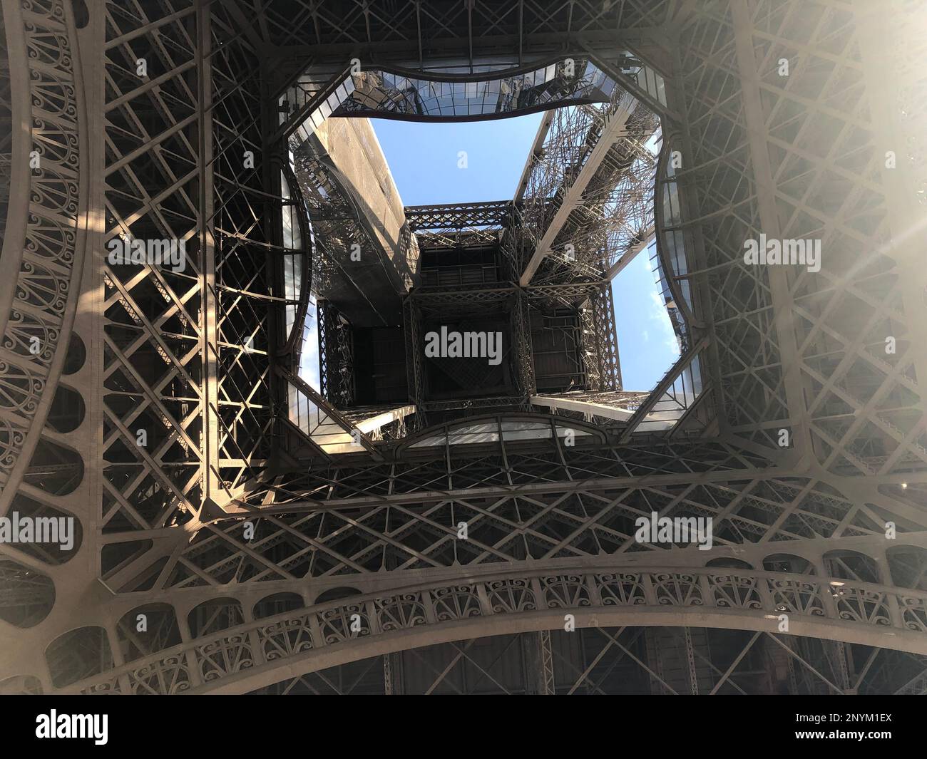 Tour eiffel structure hi-res stock photography and images - Alamy