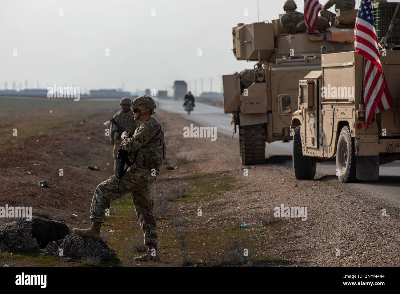 U.S. Army Sgt. George Dole, assigned to Charlie Company, 2nd Battalion ...