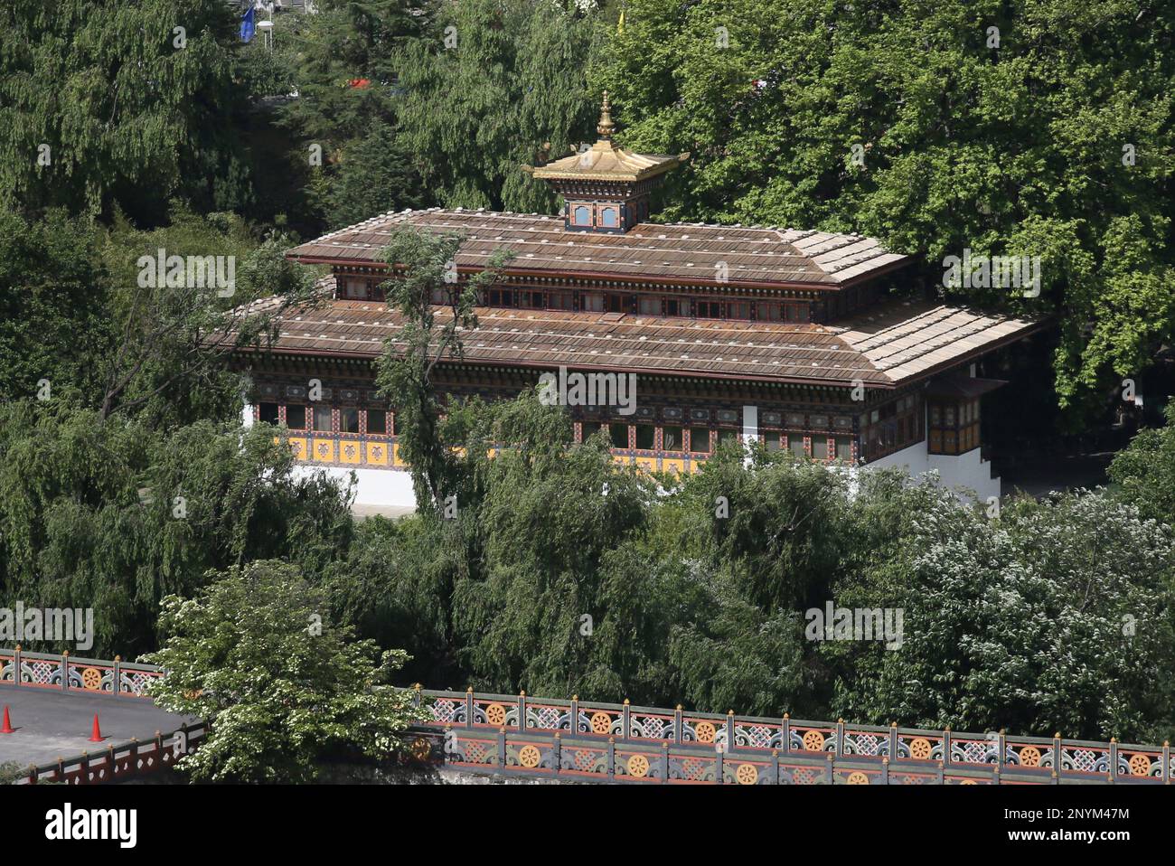 The Royal Palace in Thimphu, Bhutan.on May 31.( The Yomiuri Shimbun via ...