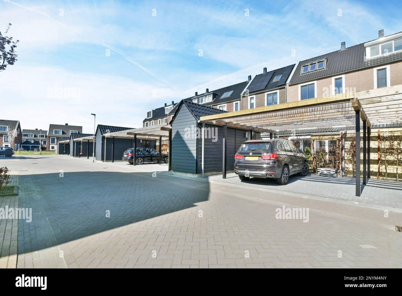 Car street in front river sky architecture hi-res stock photography and ...