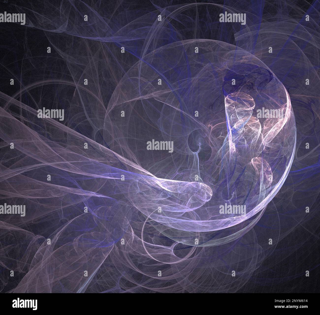 image of one Illustration of digital fractal Stock Photo - Alamy