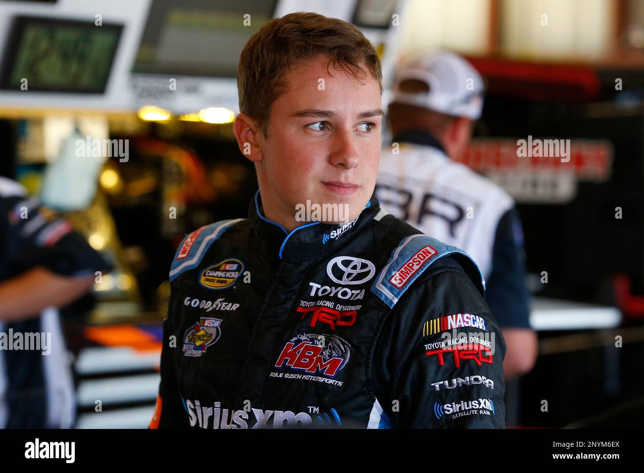 Christopher Bell, ToyotaCare Toyota Camry during practice for the ...