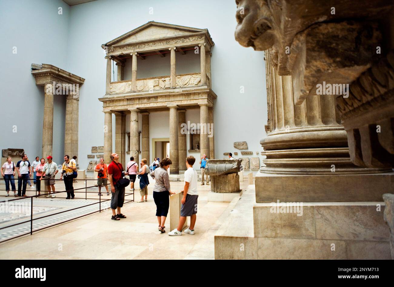 Museum Island.Pergamonmuseum. Propylon from the Athena Sanctuary. 2nd ...