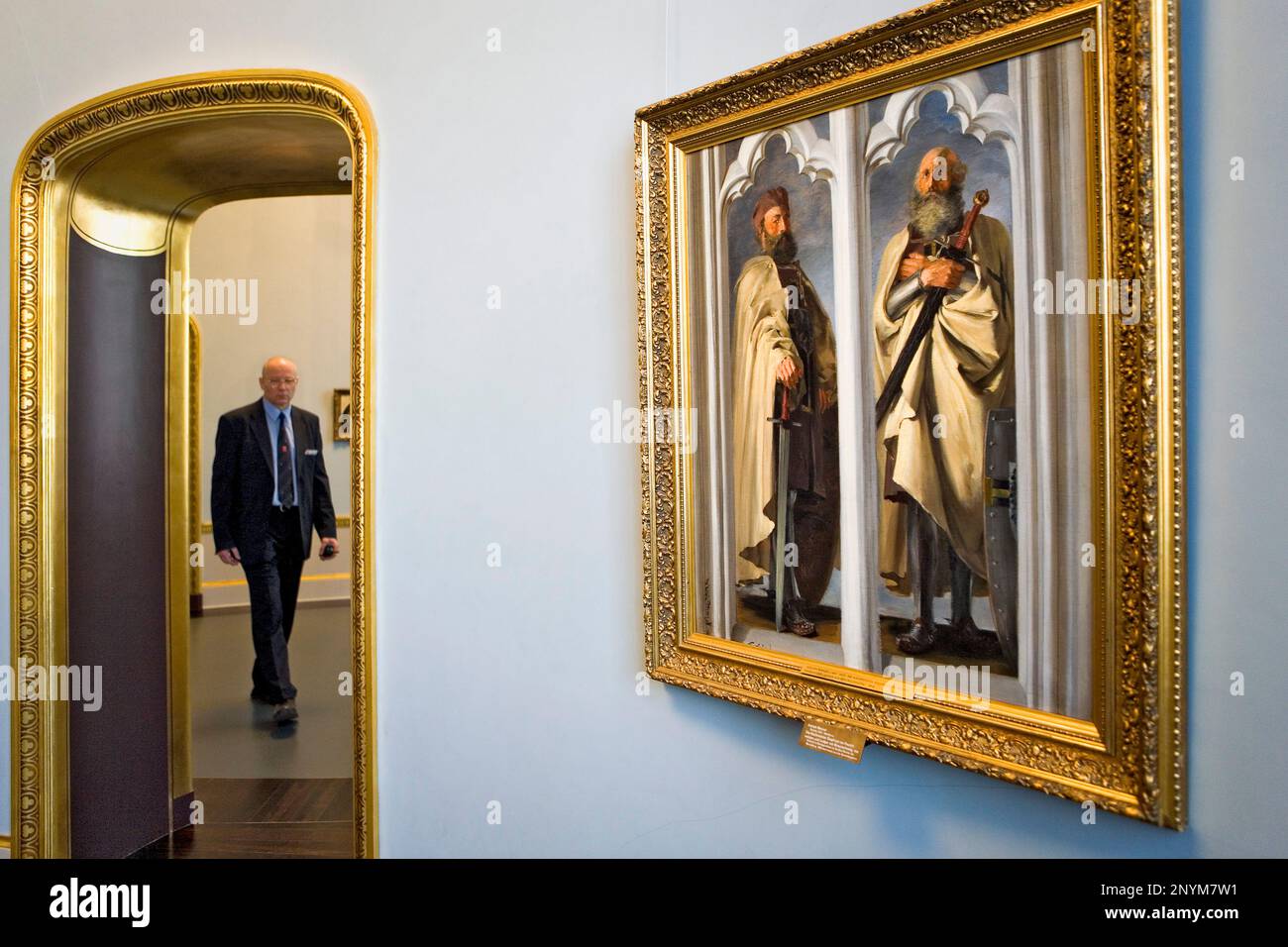 Museum Island.Alte Nationalgalerie.Painting of Adolph Menzel. XIX ...