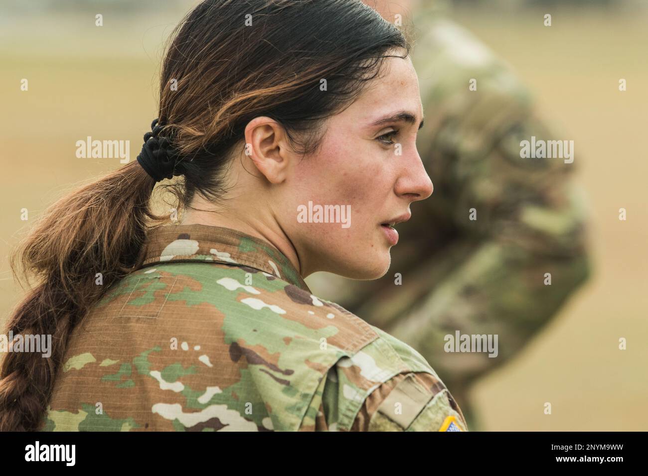 Sgt. Jamie Ortiz, an Army Signal Support System Specialist from the ...