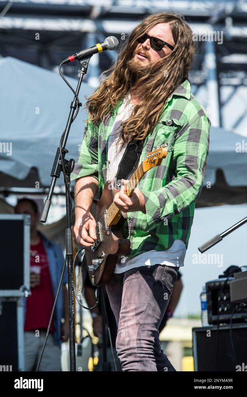 J Roddy Walston of J Roddy Walston and The Business performs at the ...