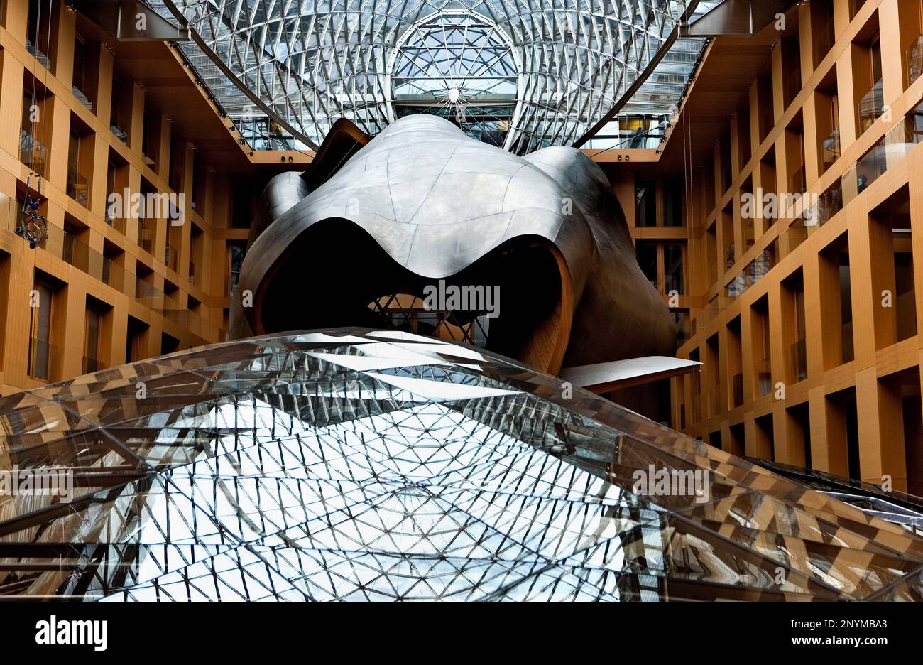 DZ Bank building. Pariser Platz. Frank O. Gehry.Berlin. Germany Stock ...