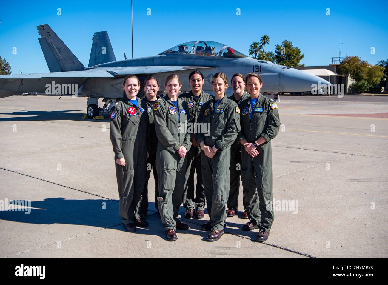 LUKE AIR FORCE BASE, Ariz. (Feb. 10, 2023)-- The All-Women flyover team ...