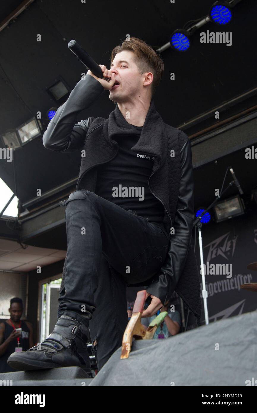 Tyler Smyth of Dangerkids performs during the Rock On The Range ...