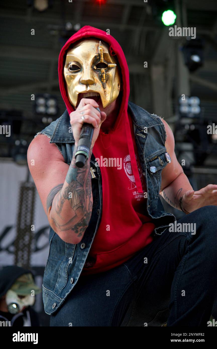 Danny of Hollywood Undead performs during the 2013 Rock On The Range ...