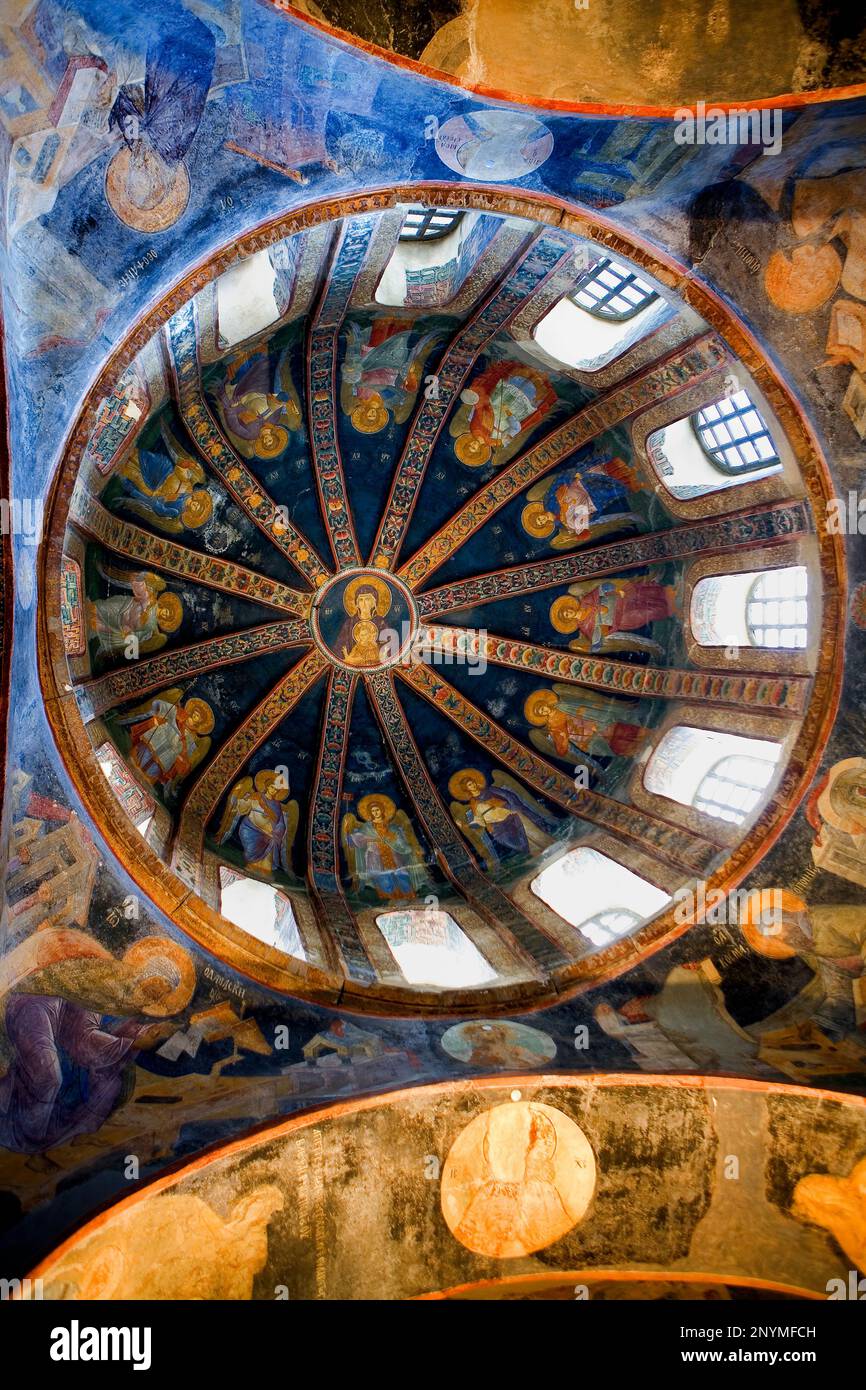 Byzantine decoration. IV Century, in Kariye Mosque and museum (Chora ...