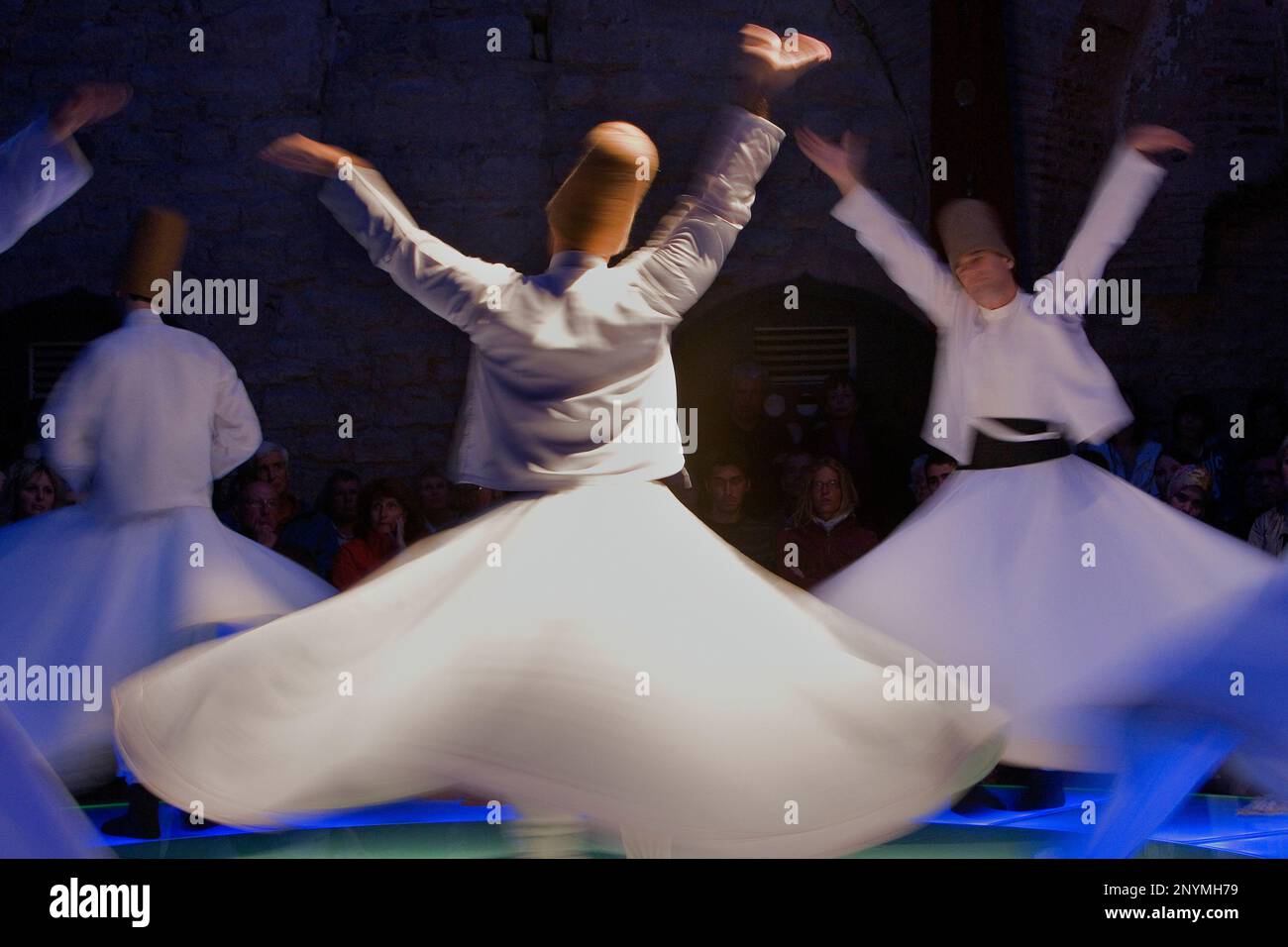 Drevish mystic dance at Hodjapasha Culture Center, Meulevi sema ...