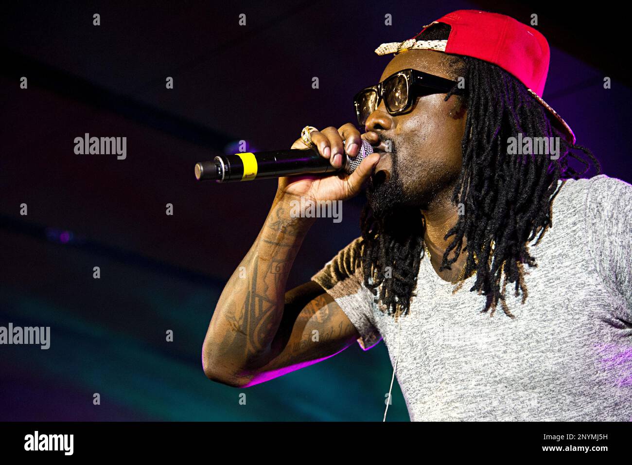 Wale performs at the Essence Festival at the Mercedes-Benz Superdome on ...