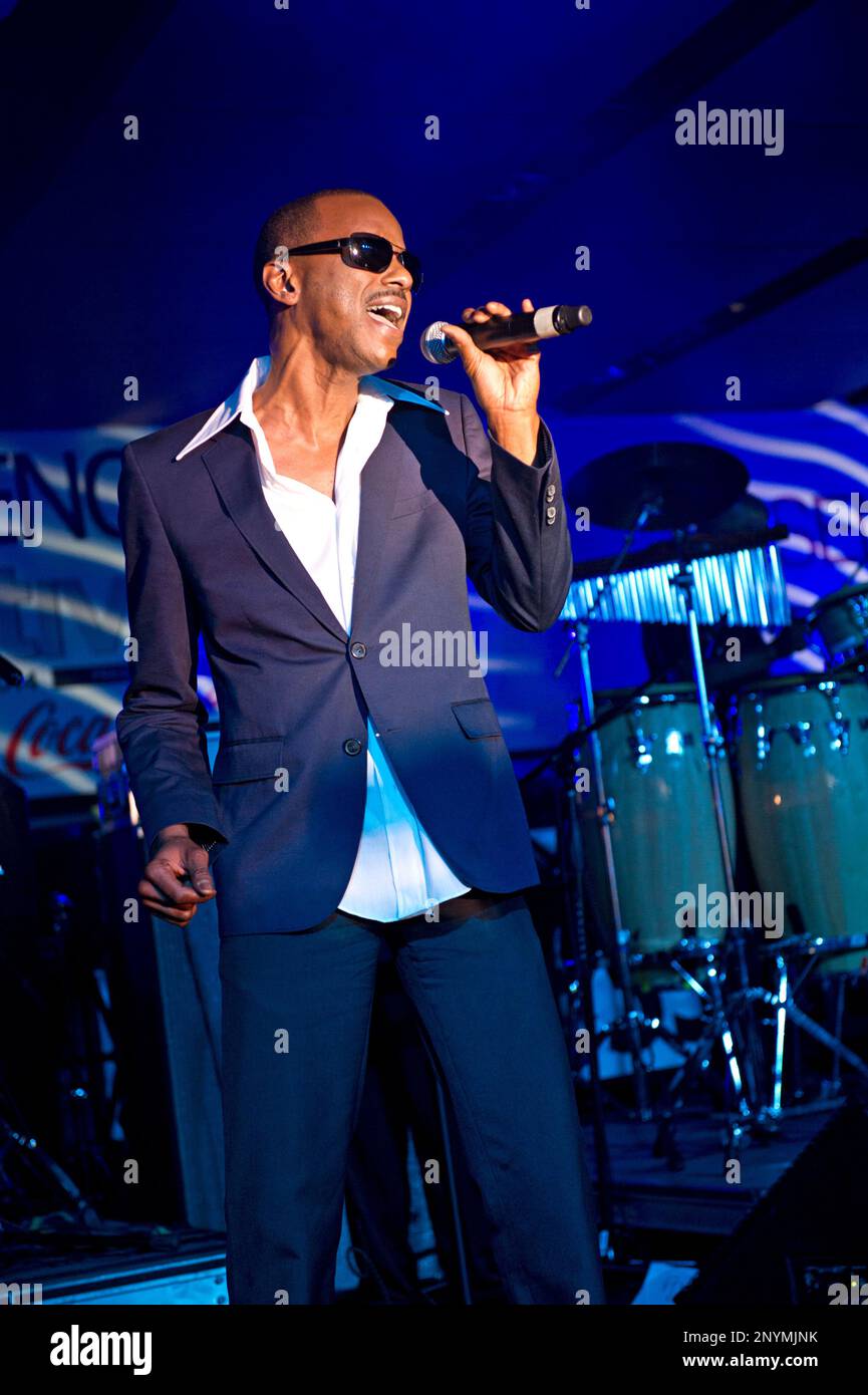 Tevin Campbell performs during the Essence Festival at the Mercedes ...