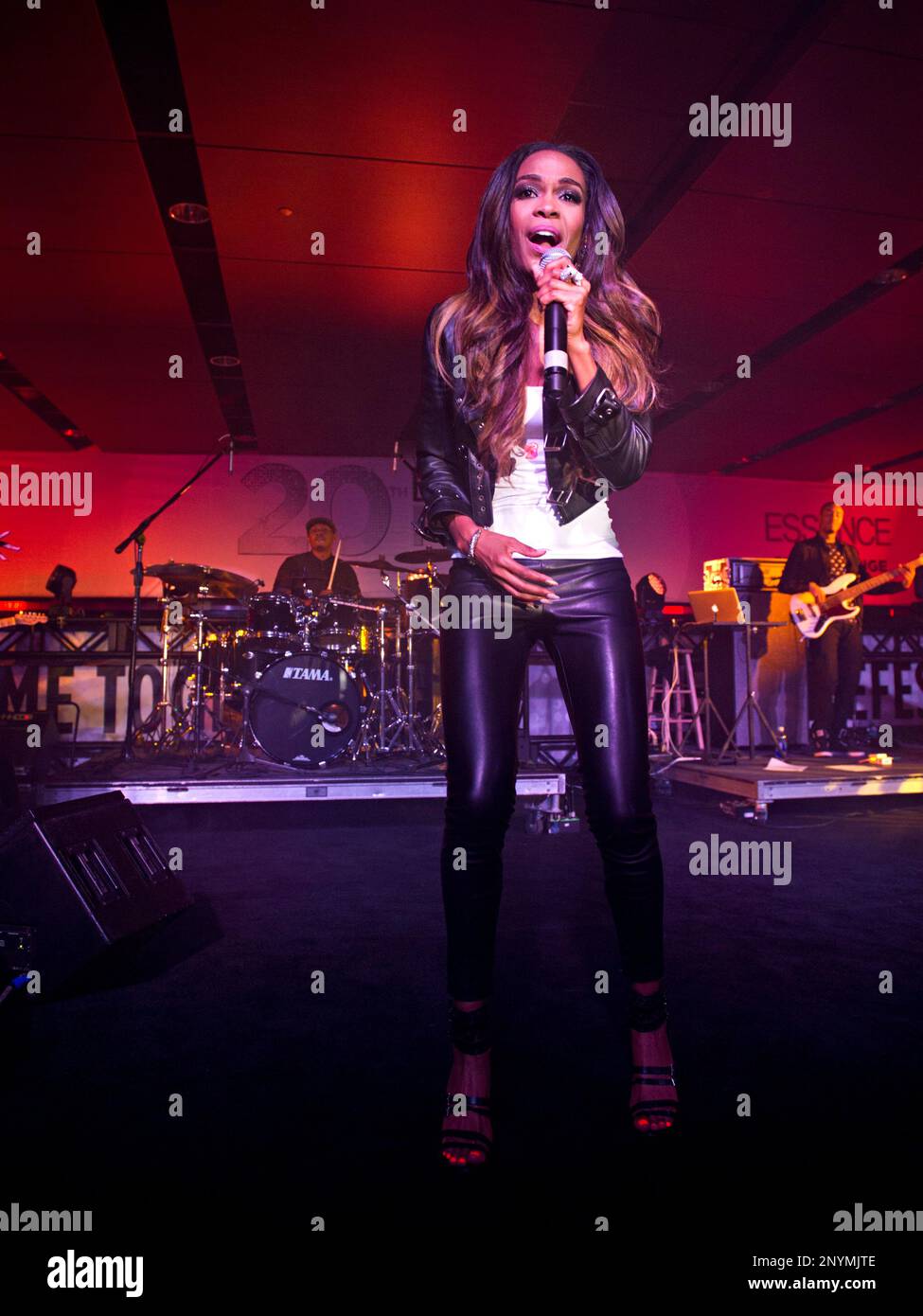 Michelle Williams performs during the Essence Festival at the Mercedes ...