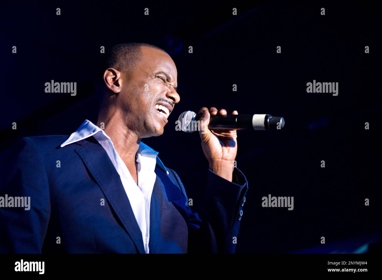 Tevin Campbell performs during the Essence Festival at the Mercedes ...