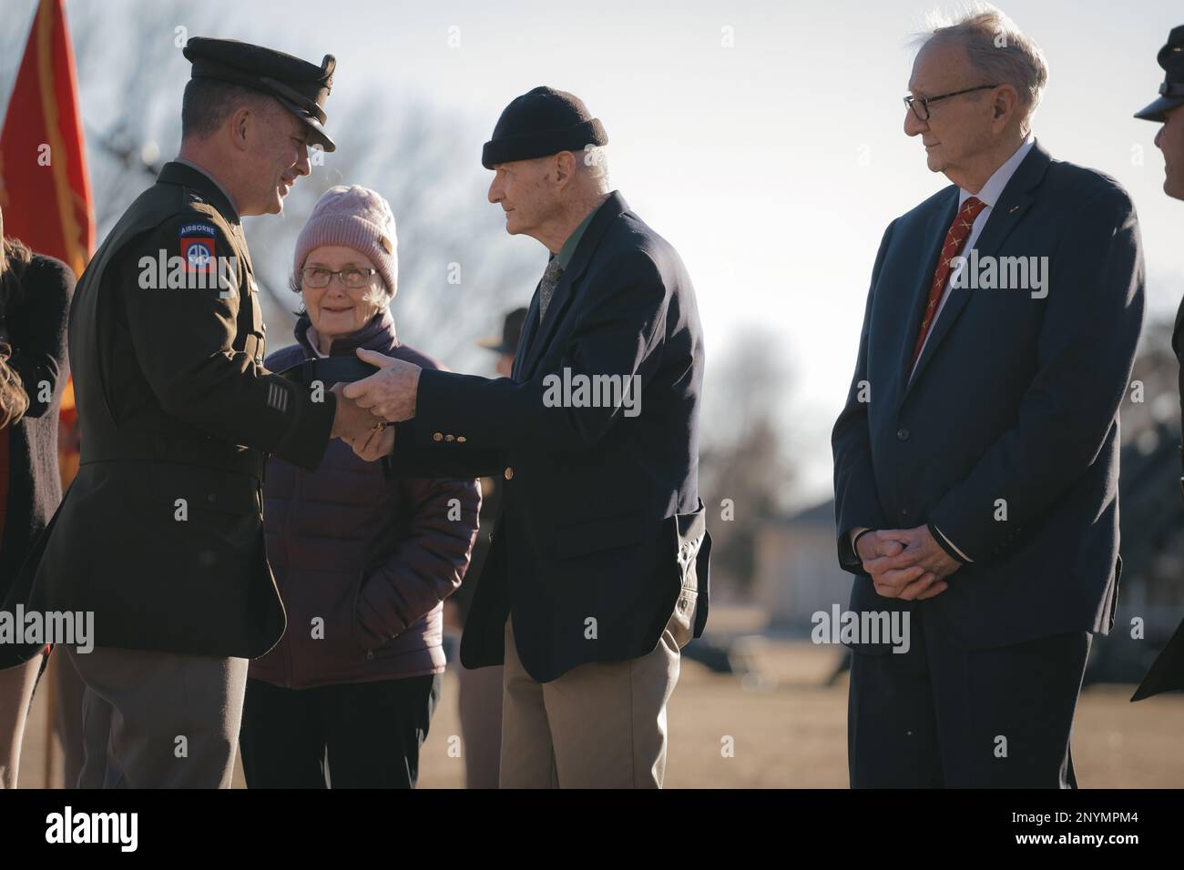 Brig. Gen. Shane P. Morgan took the field to officially don the rank of ...